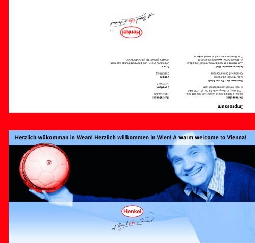 Herzlich willkommen in Wien! - Henkel-Fanguide
