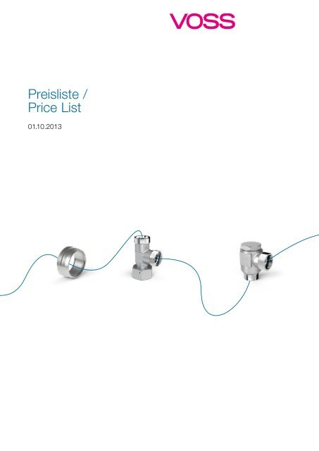 VOSS Fluid Preisliste