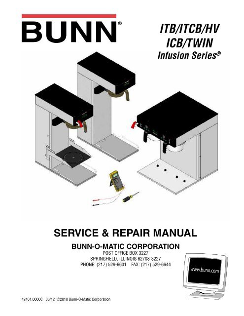 ICB ITB ITCB Service Manual - Bunn