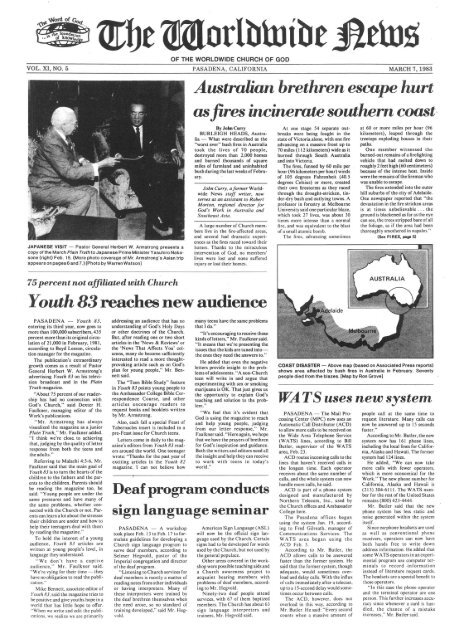 WWN 1983 (No 05) - Herbert W. Armstrong Library and Archives