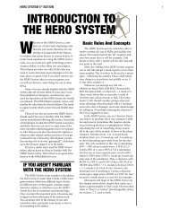 5E Character Sheet - HERO Games