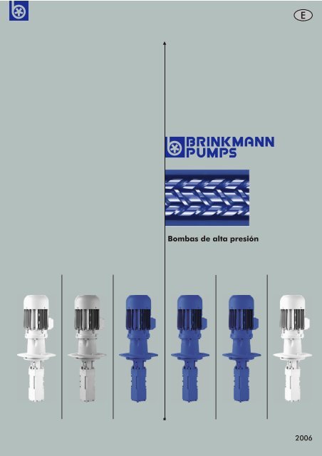 Bombas de alta presión - BRINKMANN PUMPS