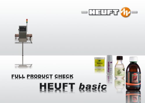 HEUFT basic - Vollgutkontrolle - HEUFT ... - Heuft.com