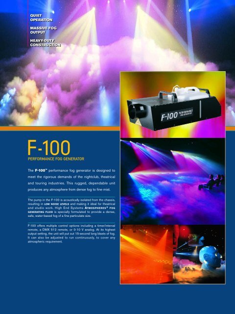 F-100 - High End Systems