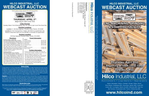 Download Brochure - Hilco Industrial