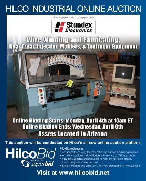 Hilco induSTRiAl online AucTion