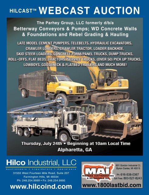 The Parhey Group, LLC formerly d/b/a - Hilco Industrial