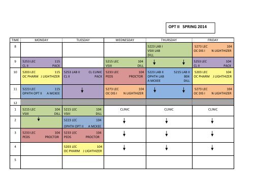 OPT$II$$$SPRING$2014$