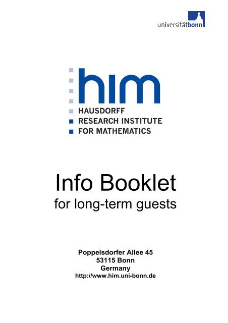 Info Booklet - HIM