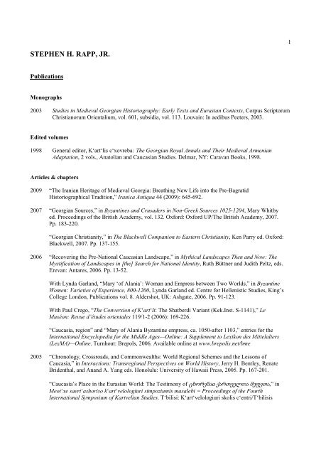 STEPHEN H. RAPP, JR.