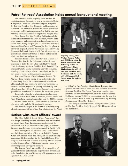 OSHP 18 Flying Wheel RETI