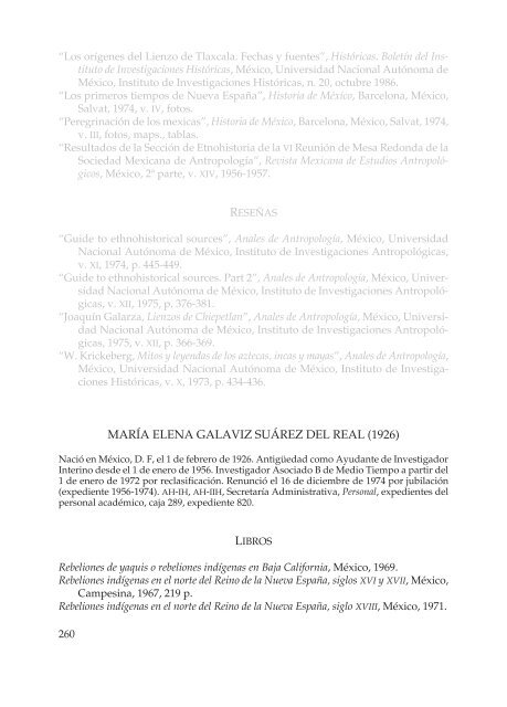 marÍa elena galaviZ suÁreZ del real (1926) - Instituto de ...