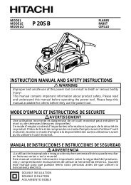 H 65SD - HITACHI Power Tools