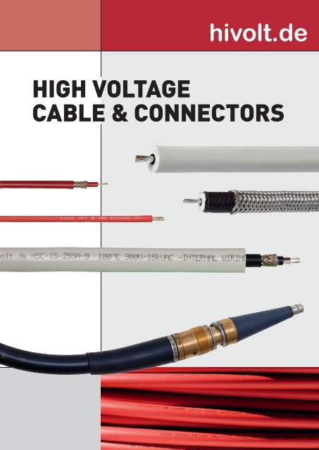 Shielded HV Cable - hivolt.de