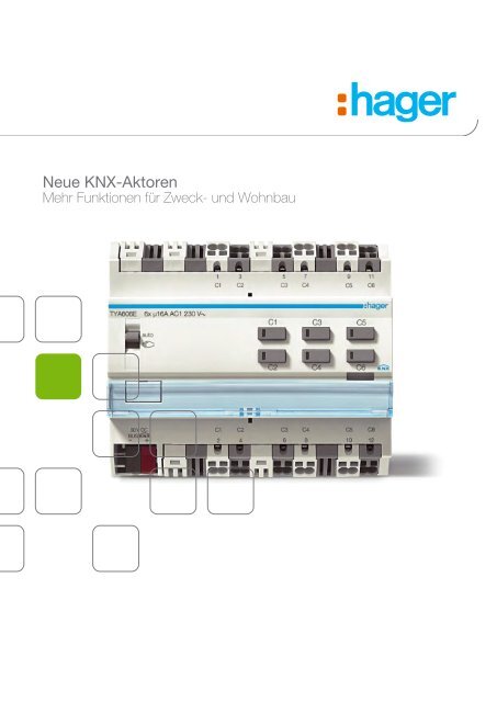Neue KNX-Aktoren - Hager