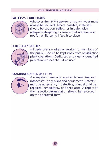 SAFE SYSTEM OF WORK PLAN SAFE SYSTEM OF WORK PLAN