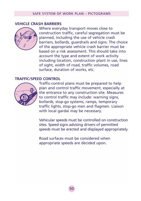 SAFE SYSTEM OF WORK PLAN