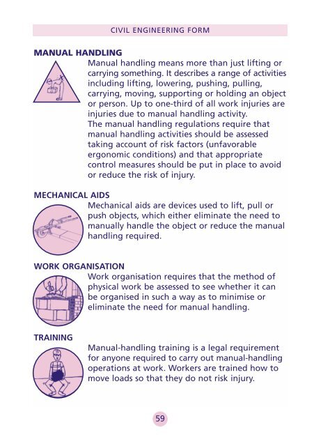 SAFE SYSTEM OF WORK PLAN