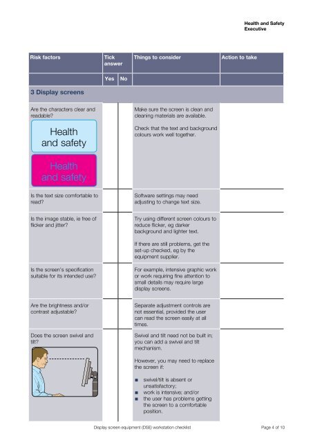 Health and Safety Executi