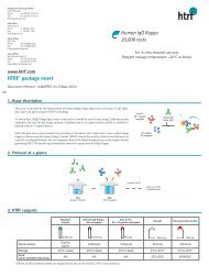 HTRF® package insert Streptavidin-XL665 - Cisbio Bioassays