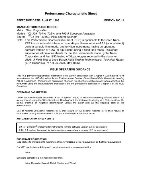 Niton XLp 300, 9/24/2004,