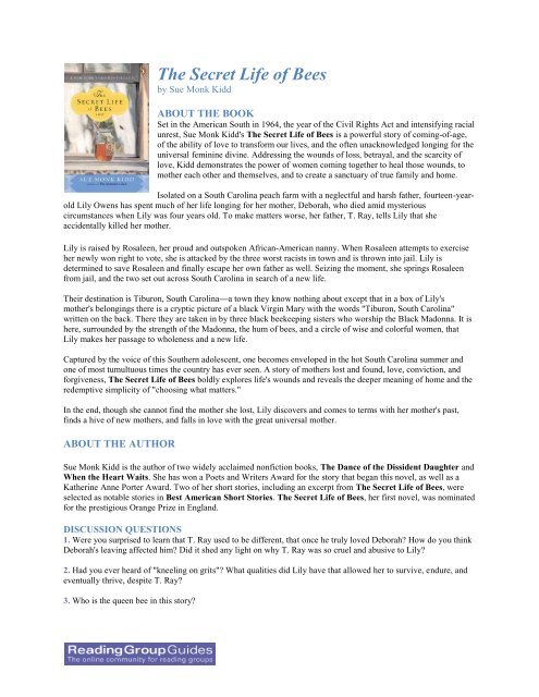 The Secret Life of Bees