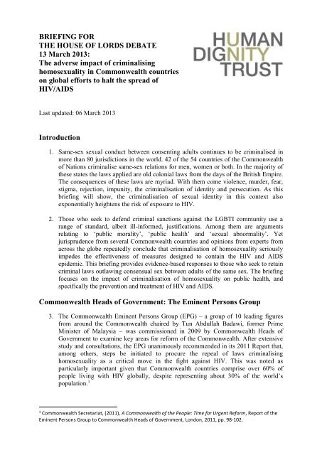full text - Human Dignity Trust