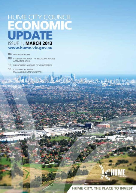 issue 1, MARCH 2013 - Hume City Council