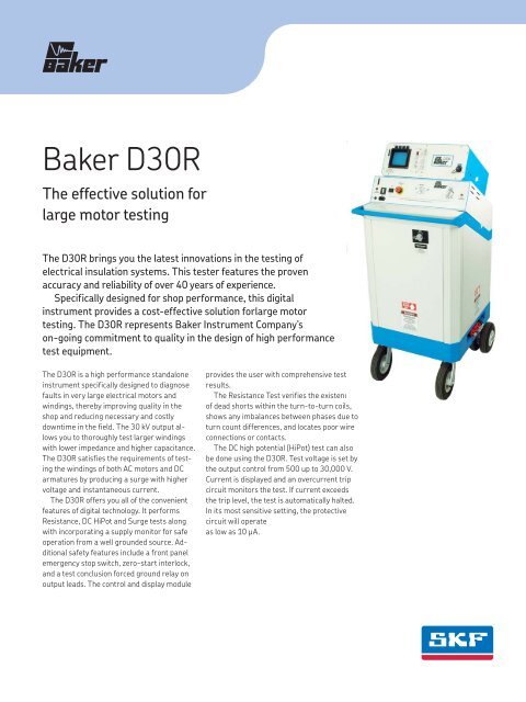 Baker D30R