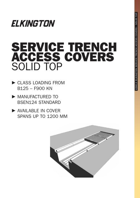 SERVICE TRENCH ACCESS COVERS - Hygrade Water