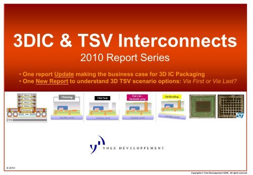 3DIC & TSV Interconnects - I-Micronews