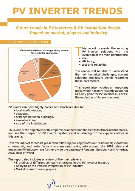 PV INVERTER TRENDS - I-Micronews