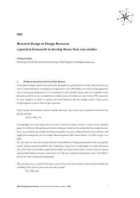 a practical framework to develop theory from case studies - IADE