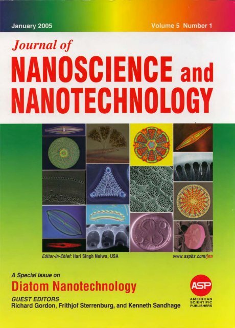 Journalof Diatom Nanotechnology - IAP/TU Wien