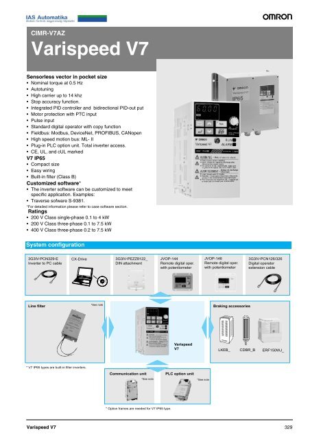 Varispeed V7 - IAS Automatika