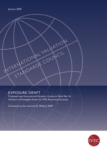 Proposed new International Valuation Guidance Note GN ... - IAS Plus