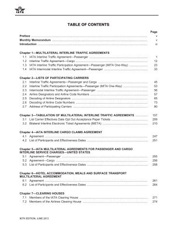 Iata Multilateral Interline Traffic Agreements Manual - greenwaynyc