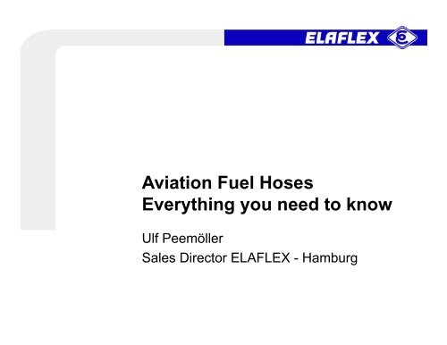 Aviation Fuel Hoses Everything you need to know - IATA