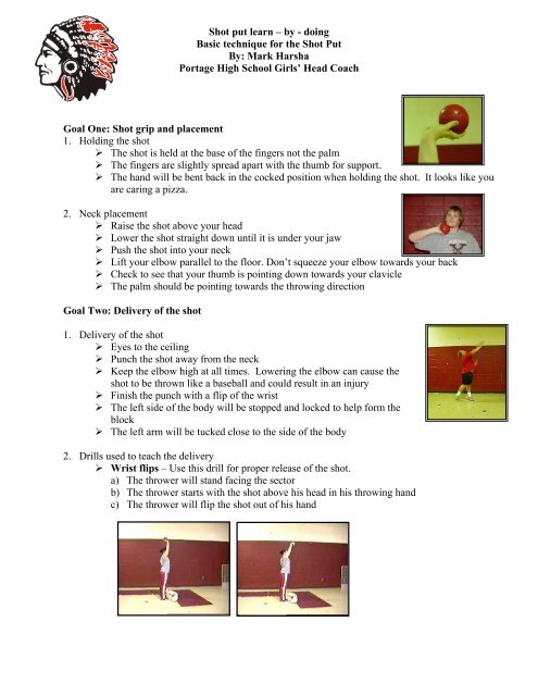 Harsha - Shot Put Progressions - iatccc