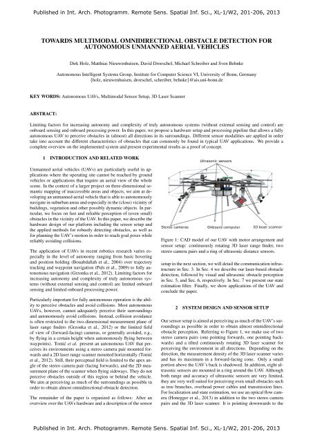 Towards Multimodal Omnidirectional Obstacle Detection For