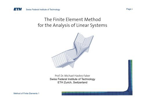 Shape functions – Natural coordinates