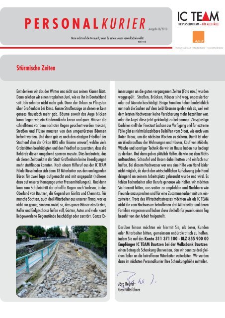 StÃ¼rmische Zeiten - IC TEAM