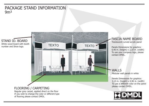 9m2 Package Stand Visual - ICE South America 2010