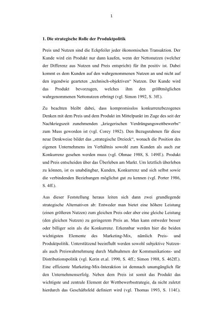 (Hauptteil der Facharbeit) und Literaturverzeichnis