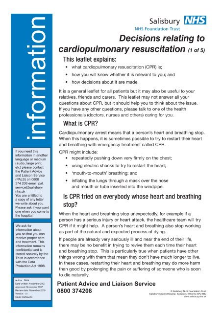Patient Information Leaflet EPOS™ Patient Information Leaflet EPOS™