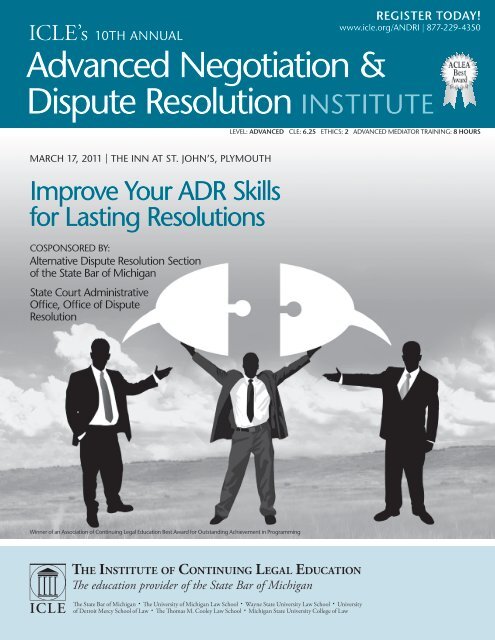 Download Brochure (PDF) - Institute of Continuing Legal Education