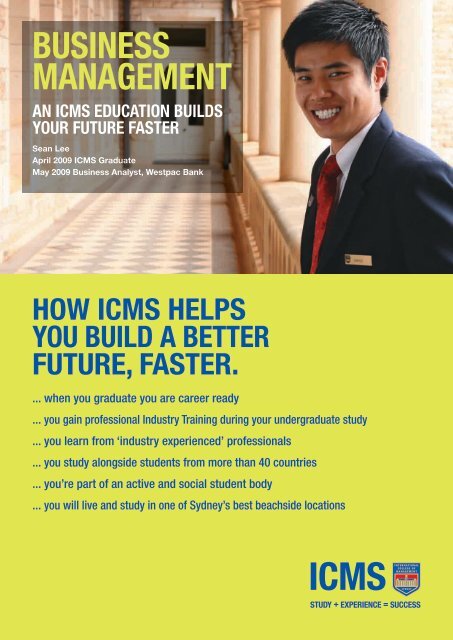 business management - International College of Management Sydney
