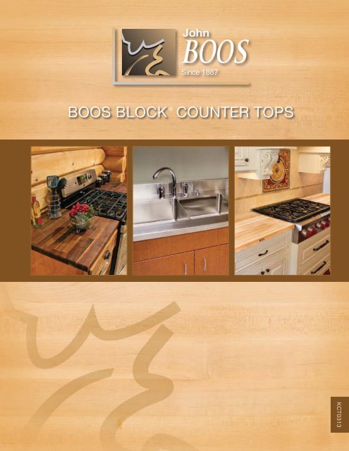 BOOS BLOCK COUNTER TOPS
