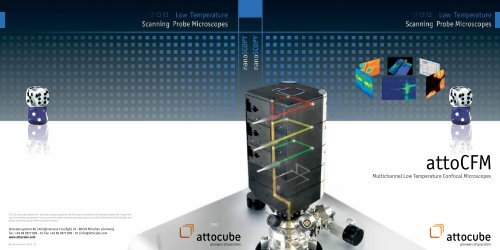 nanoscopy - attocube