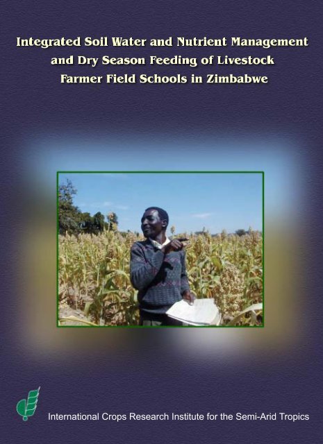 Integrated Soil Water and Nutrient Management and Dry ... - Icrisat